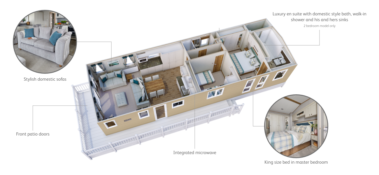 NEW 2022 ABI BEAUMONT 42X14 2BED